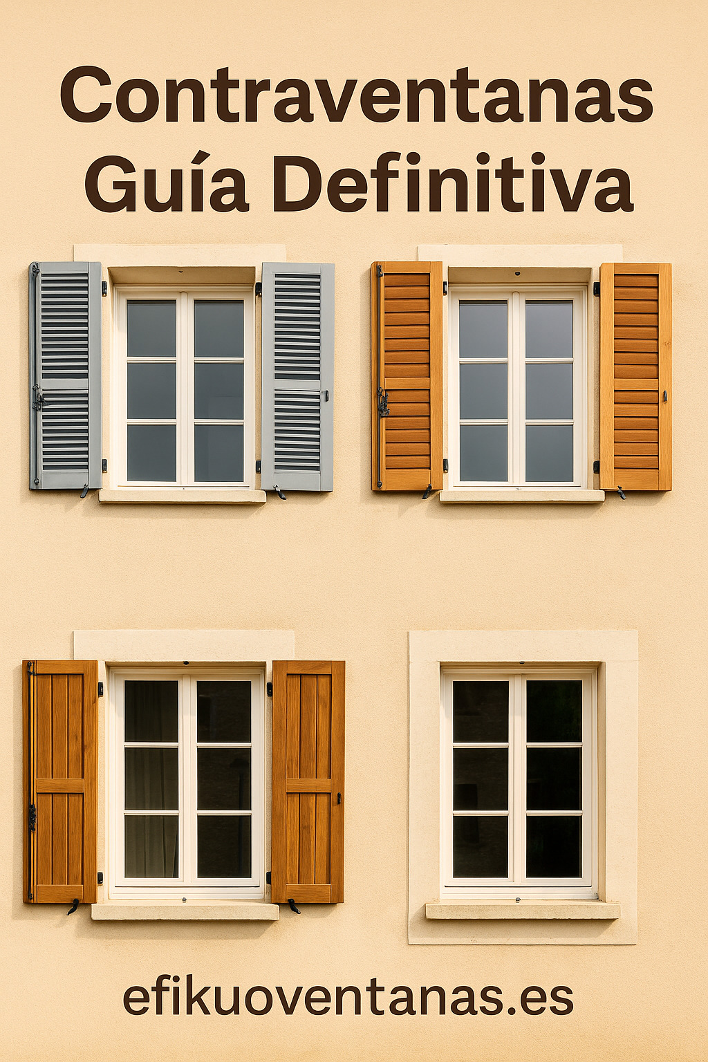 1* Guía Definitiva Contraventanas - Efikuo Ventanas - Madrid